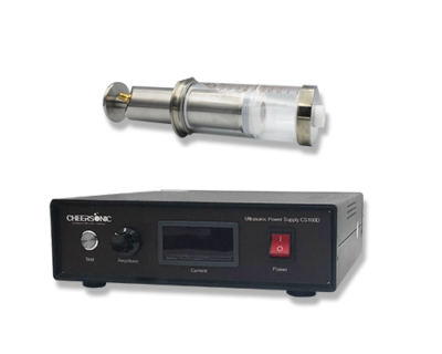 Ultrasonic Dispersion Syringe System - Catalyst Ink Dispersion